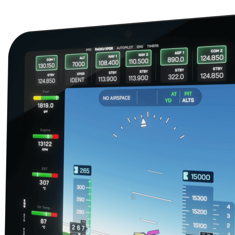 EYEVIONICS – A Glass-Cockpit for iOS & Android Tablets, integrated with ...