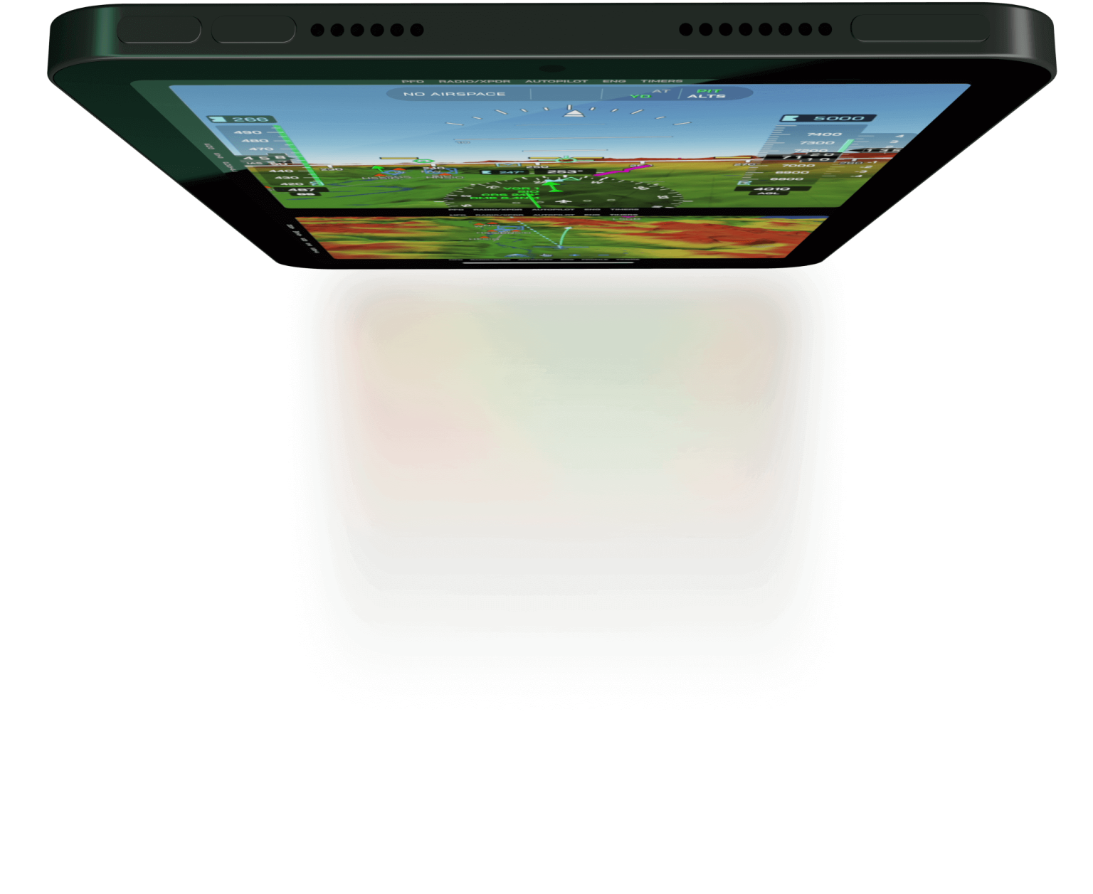 EYEVIONICS – A Glass-Cockpit for iOS & Android Tablets, integrated with ...