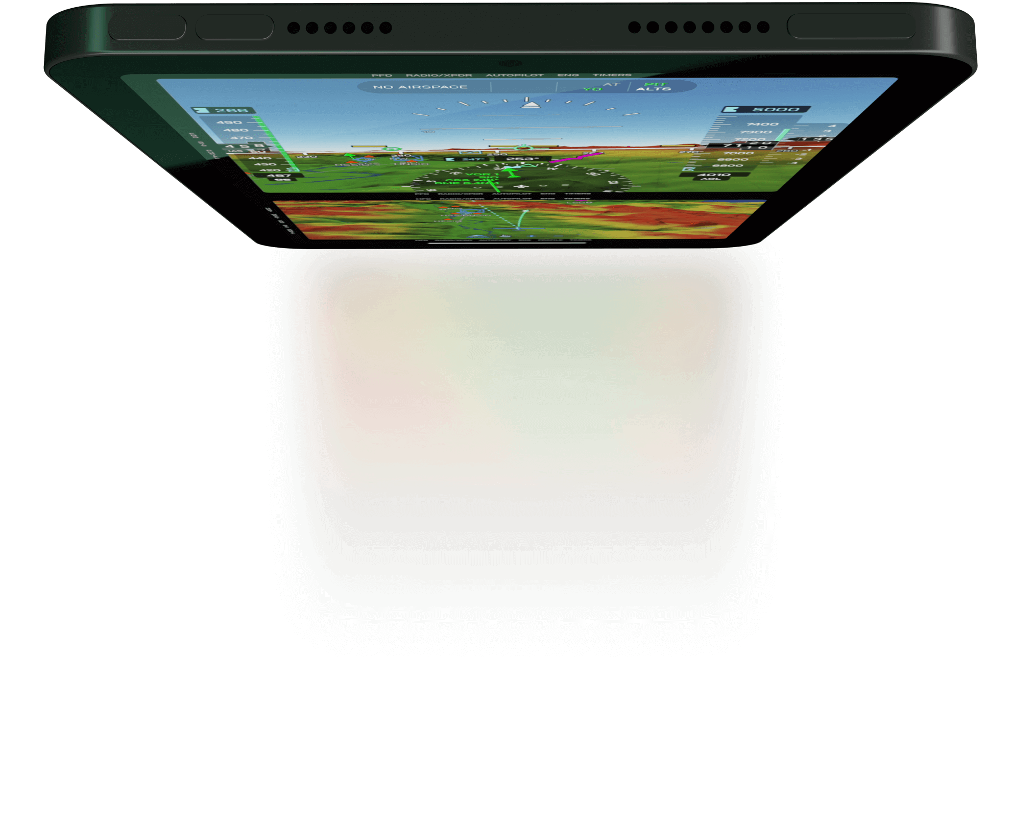 EYEVIONICS – A Glass-Cockpit for iOS & Android Tablets, integrated with ...