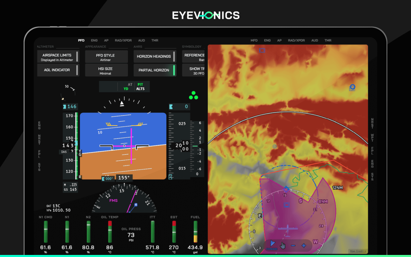 EYEVIONICS v1.0.30 & PRO PFD ANNOUNCEMENT – EYEVIONICS